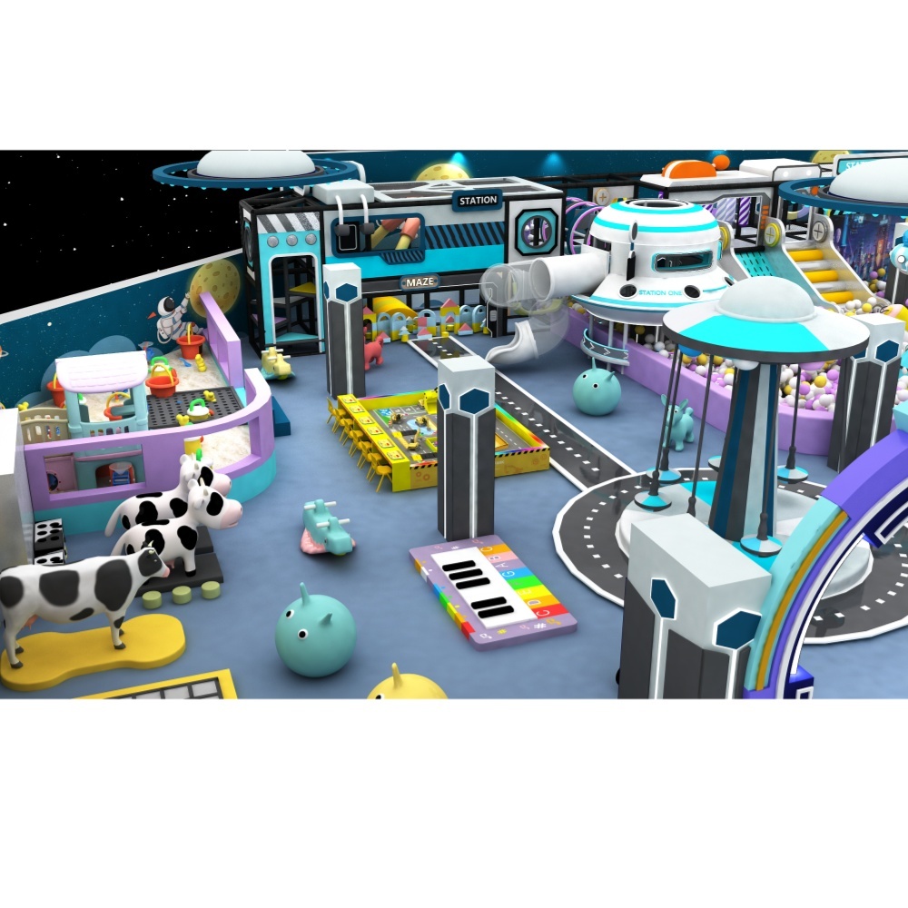 SPACE-THEME INDOOR PLAY ZONE FOR KIDS
