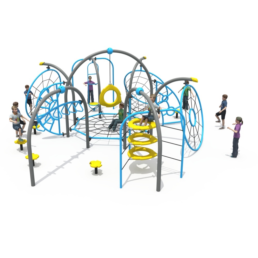 SPIDER NET ROPE LARGE PLAYGROUND China factory-Guangzhou Colorful Play ...
