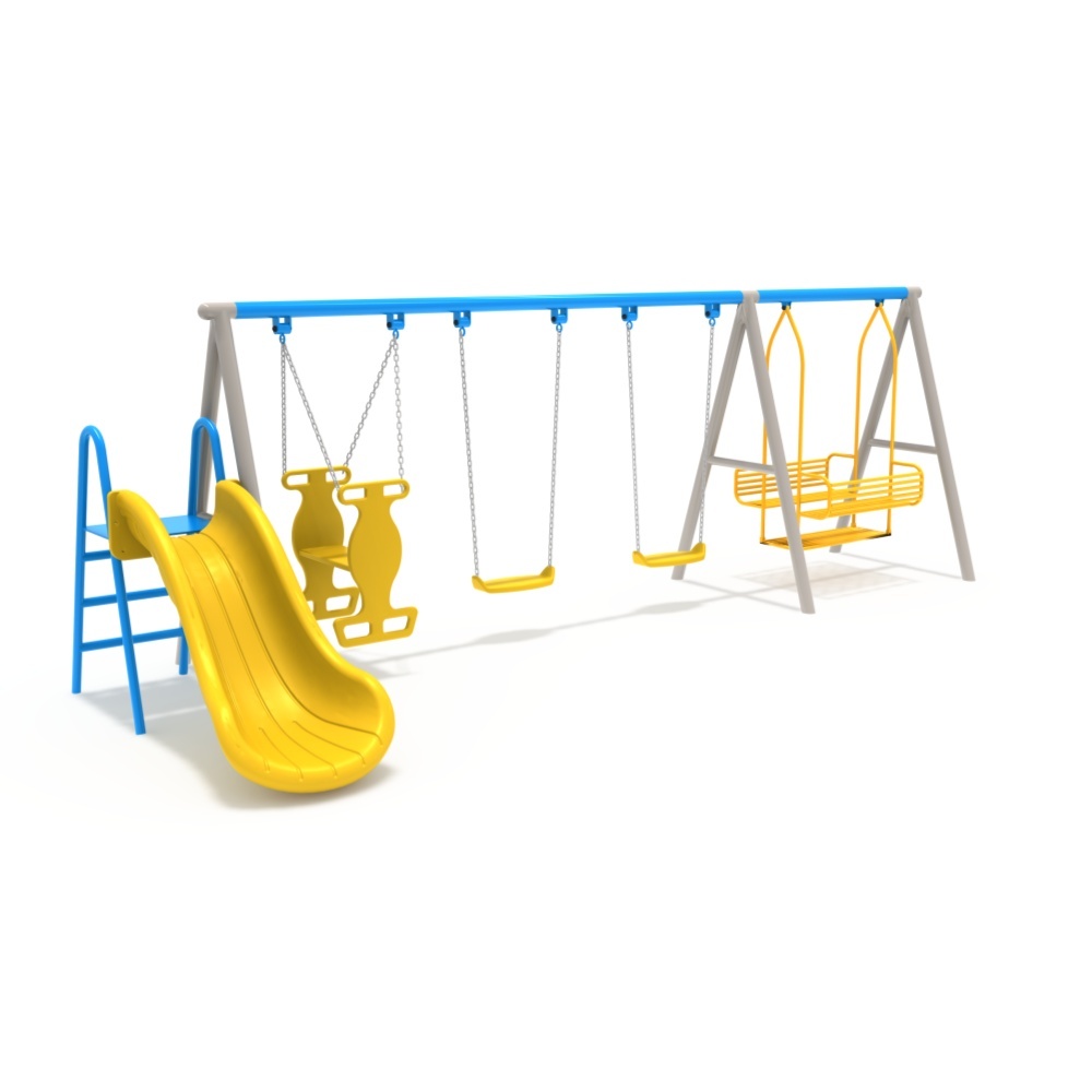 PLAYGROUND OUTDOOR SWING SLIDE