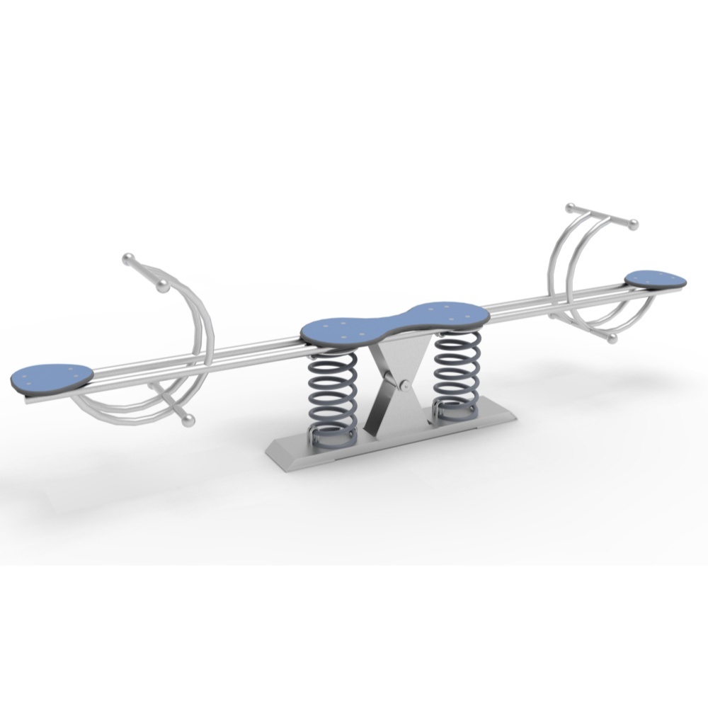 OUTDOOR PLAYGROUND EQUIPMENT SEESAW
