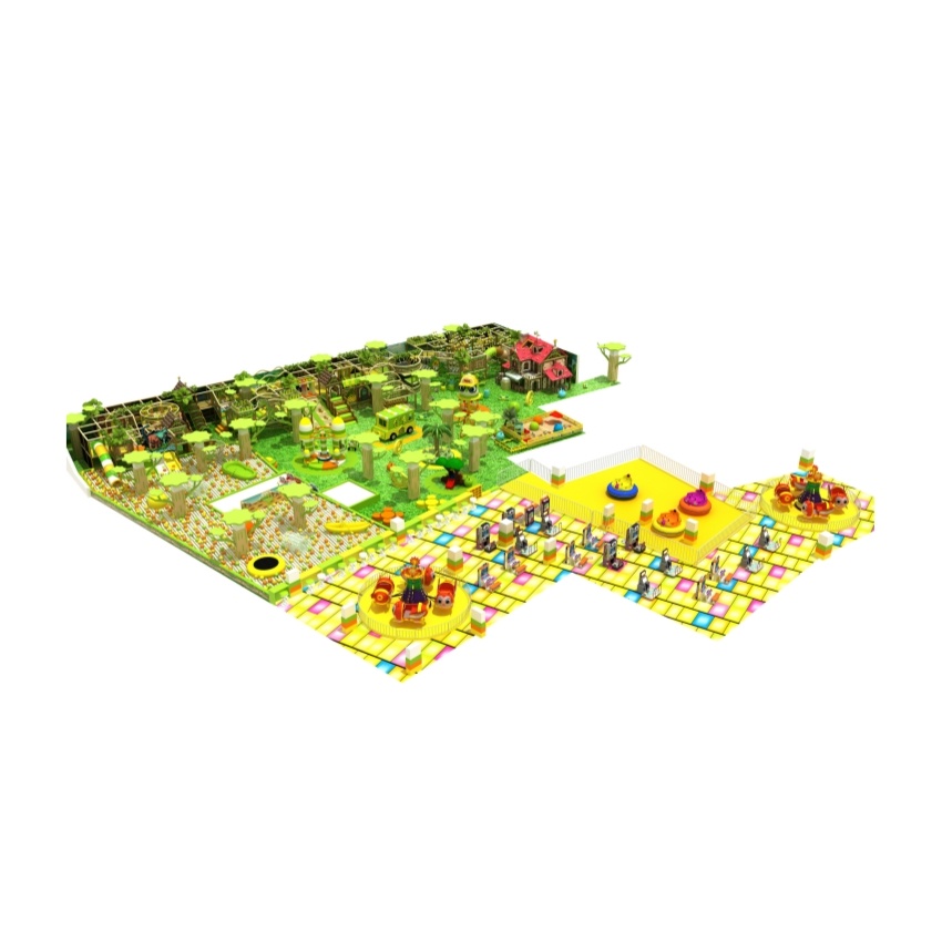 MODULAR INDOOR PLAY SET JUNGLE THEME