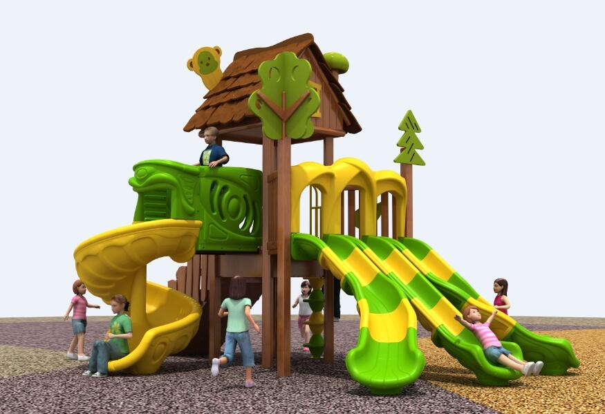 wooden play structure Europe design China exporter-Guangzhou Colorful Play