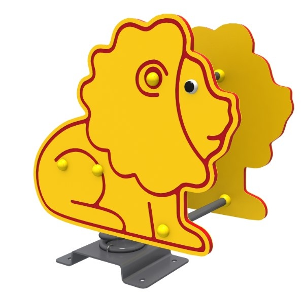 PE spring rider animal play unit seller-Guangzhou Colorful Play Equipment