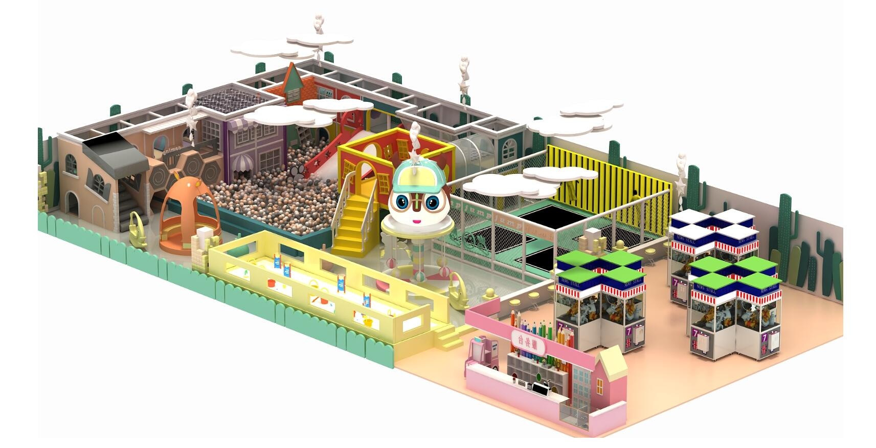 Adventure soft play China factory