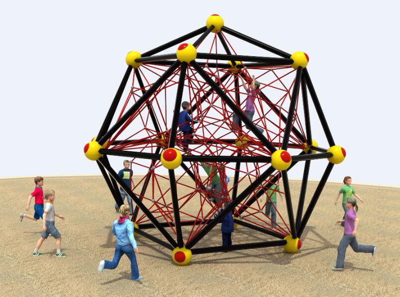 rope climbing structure for outdoor park-China supplier