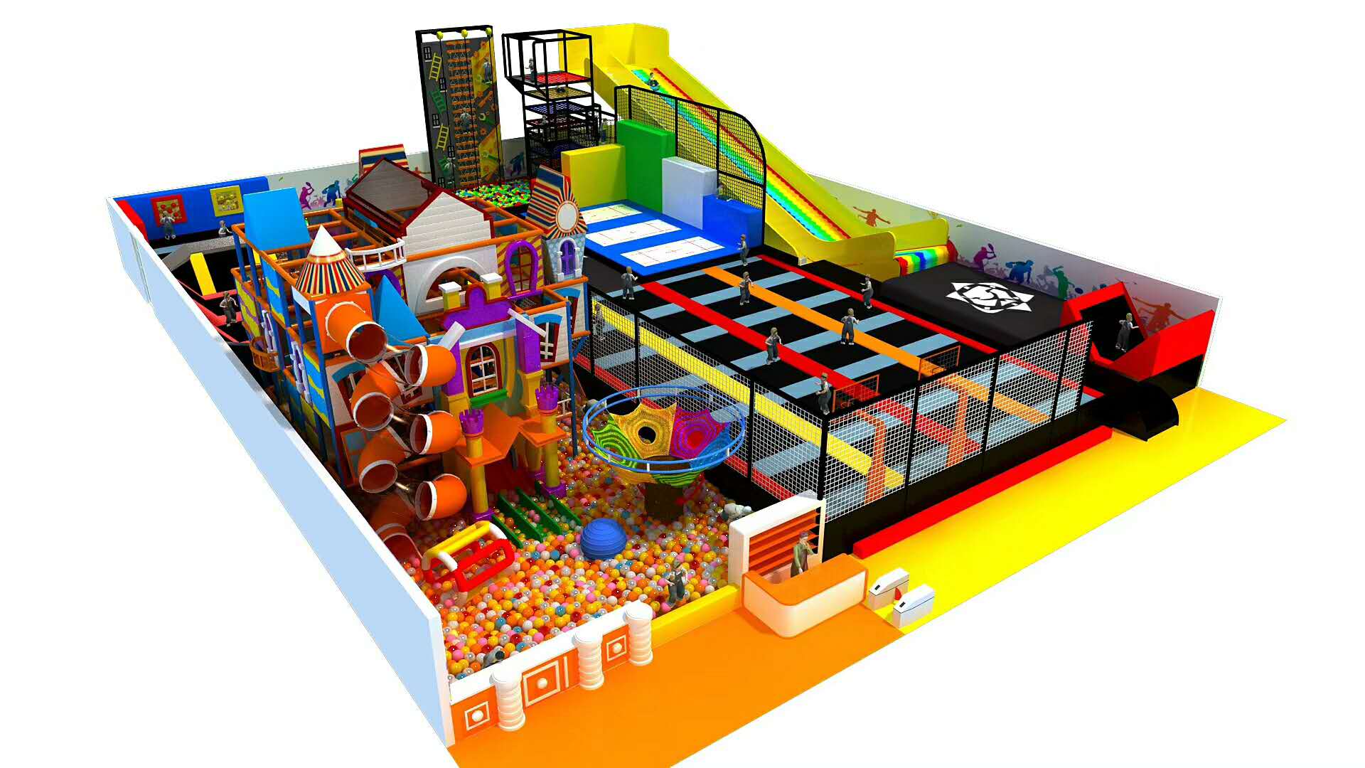commercial kids play area indoor-Guangzhou Colorful Play