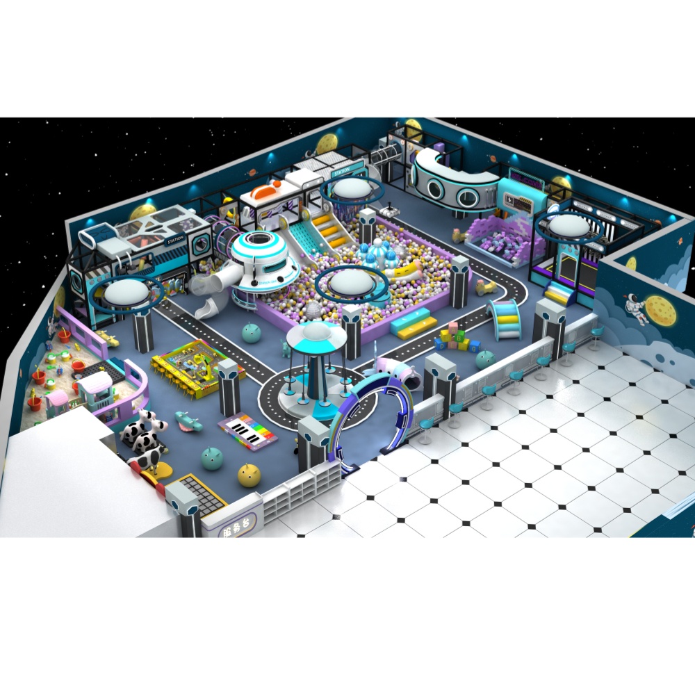 SPACE-THEME INDOOR PLAY ZONE FOR KIDS