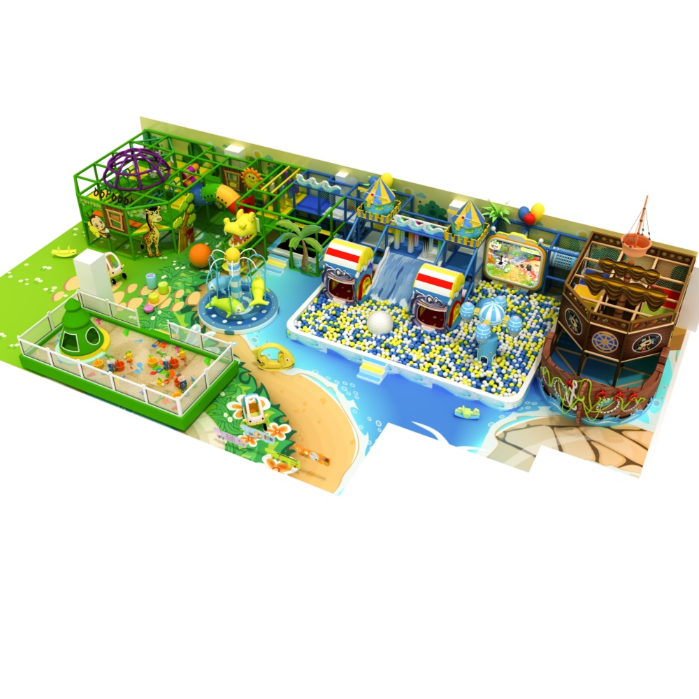 GIANT INDOOR PLAYGROUND China factory-Guangzhou Colorful Play Equipment Co.