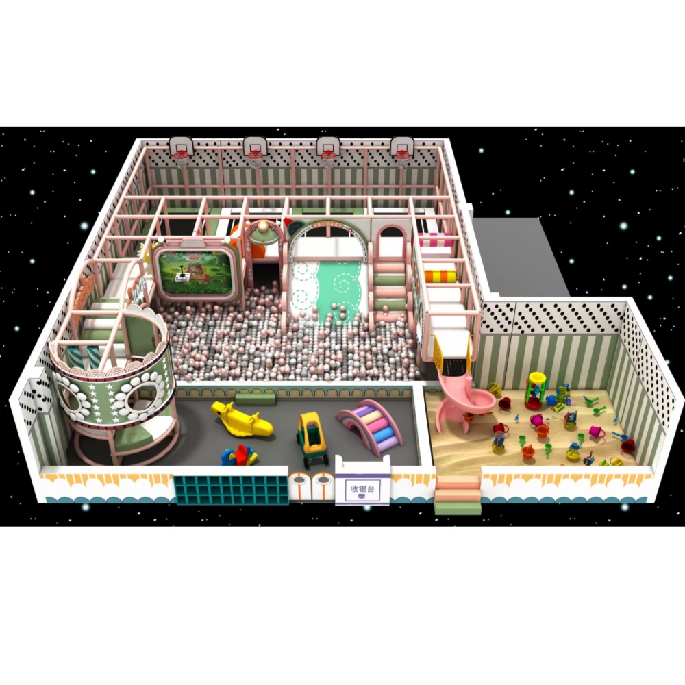 CUSTOMIZE INDOOR PLAYGROUND China factory-Guangzhou Colorful Play ...