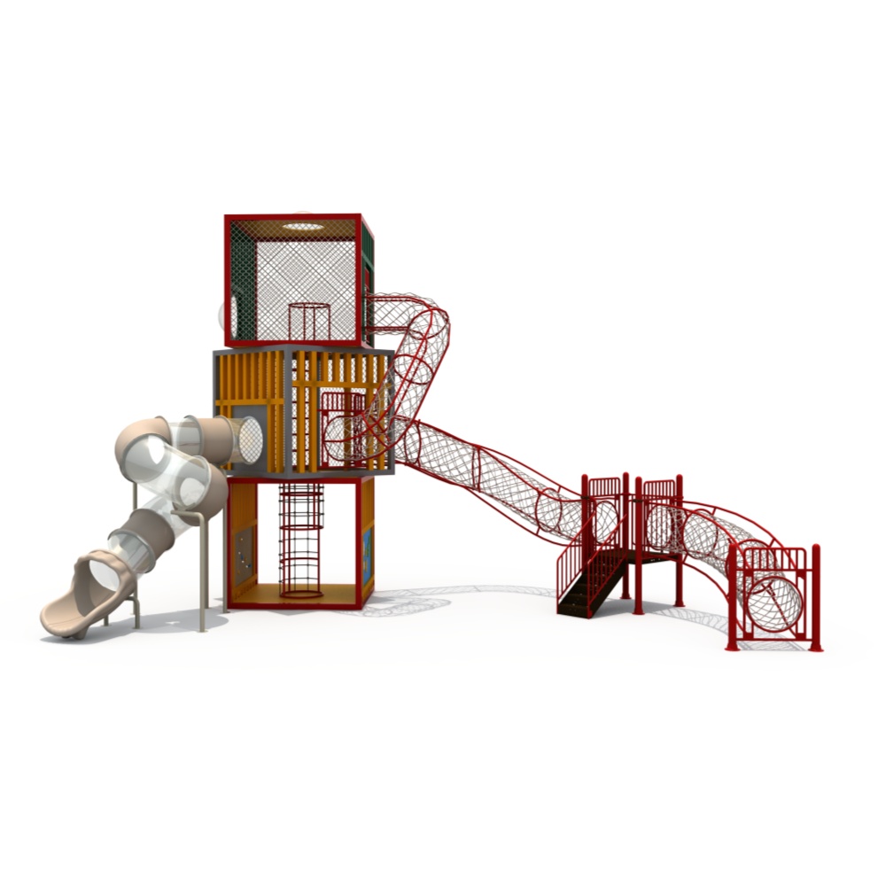 METAL OUTDOOR CLIMBING NET PLAYGROUND