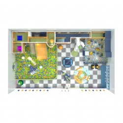 MODULAR CHILDREN INDOOR PLAYGROUND EQUIPMENT